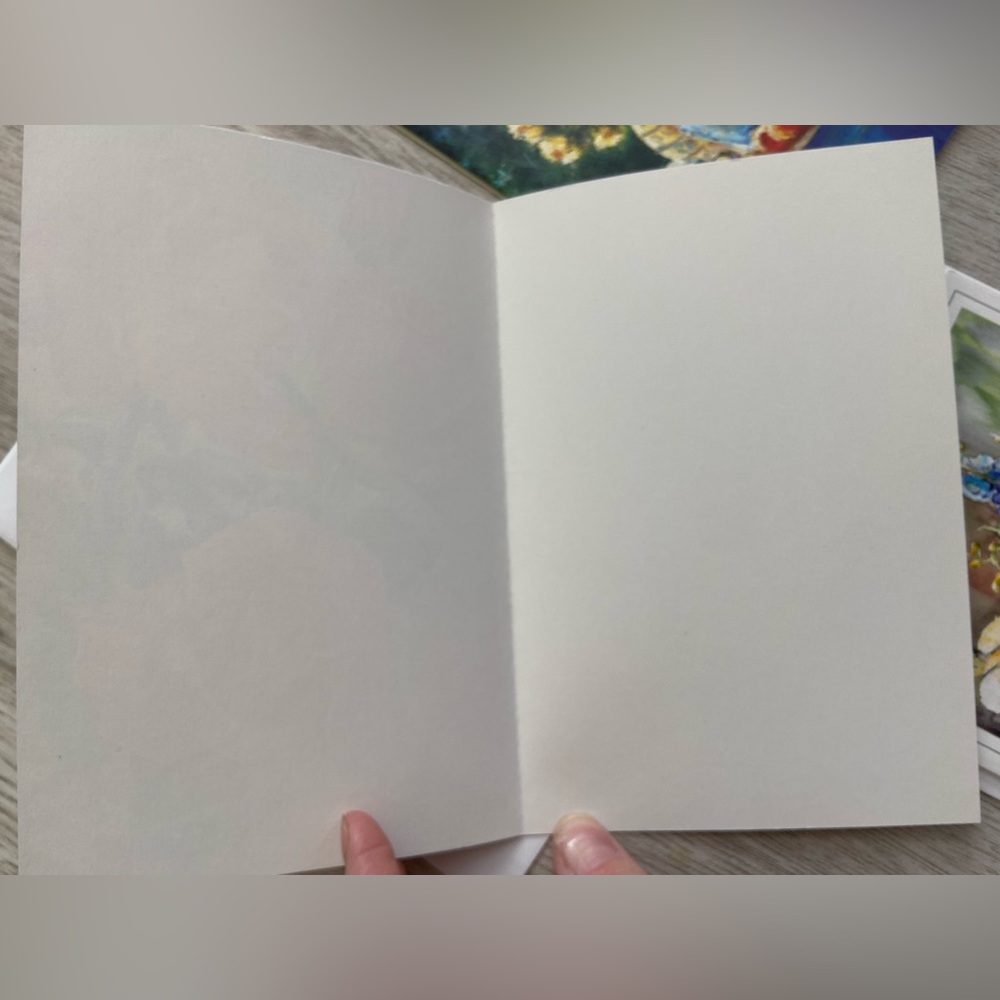 Vintage Blank Inside Cards Flowers Art Mothers Day Se… - Gem